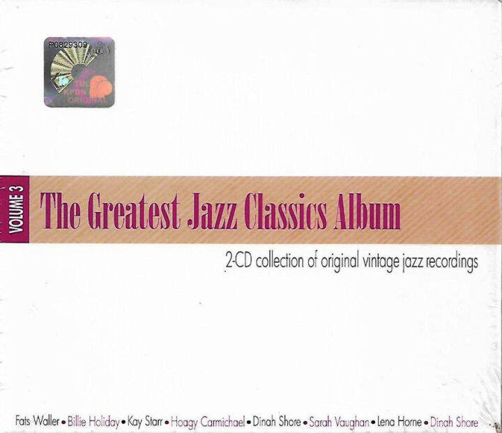 The Greatest Jazz Classics Album Vol.3 (2CD) Fats Waller / Nat King ...