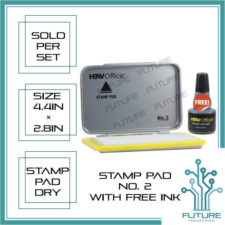 Stamp Pad Office Stamp Pad No. 1 Stamp Pad No. 2 Stamp Pad No. 3 Stamp ...
