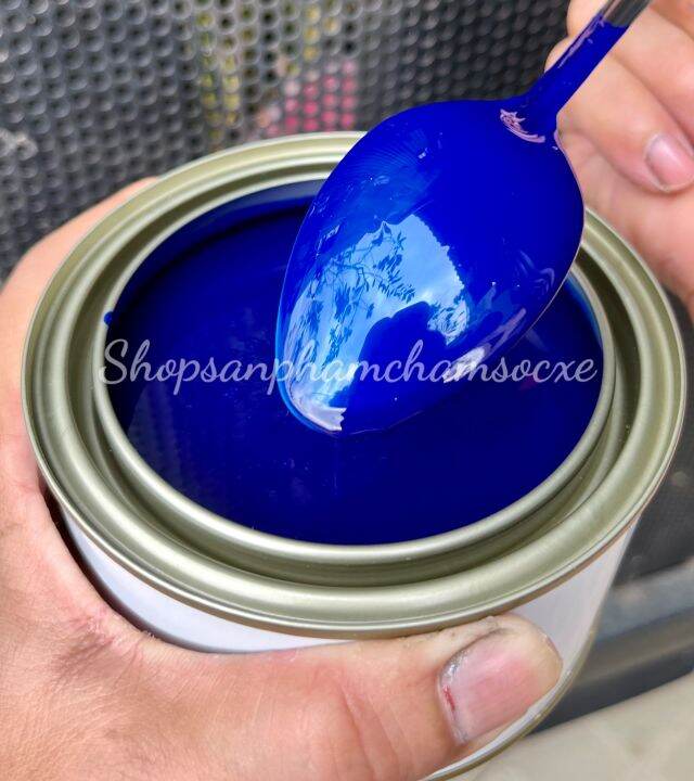 Sơn Màu Xanh Dương Candy 1K - Sơn màu trong phủ bóng | Lazada.vn