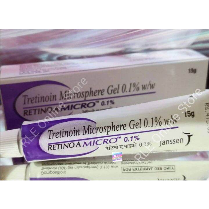 Tretinoin Microsphere Gel 0.1% Janssen 15g | Lazada PH