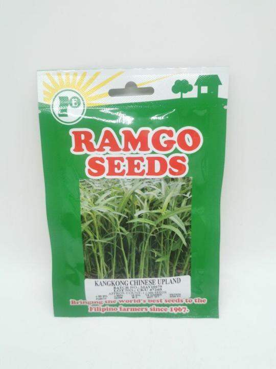 RAMGO KANGKONG CHINESE UPLAND SEEDS ( ORIGINAL GARDEN PACK ) | Lazada PH