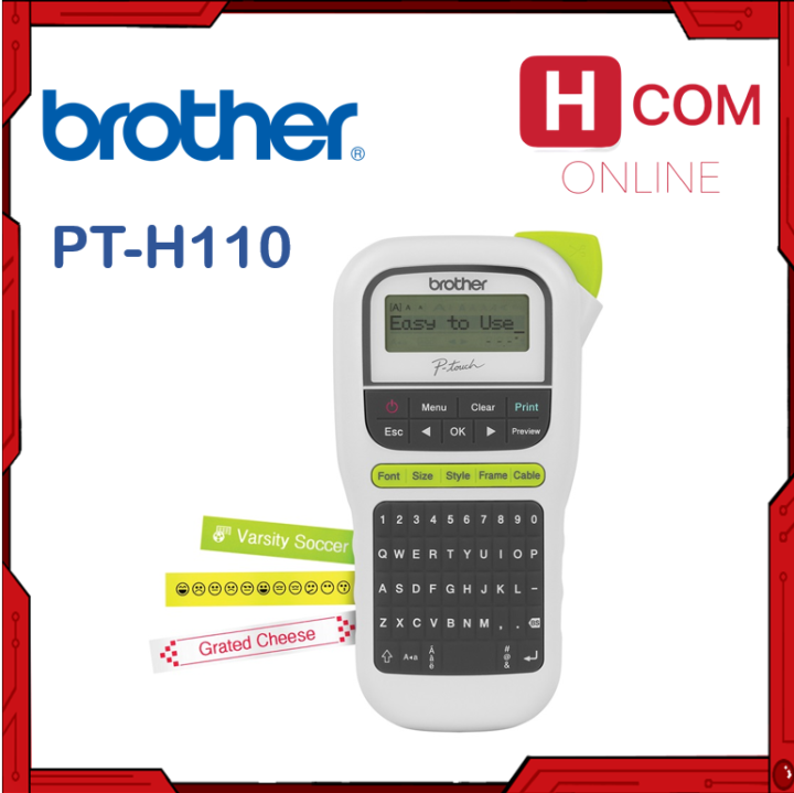 [FREE RM10 AEON VOUCHER] BROTHER PT-H110 P-Touch Portable Label Maker ...
