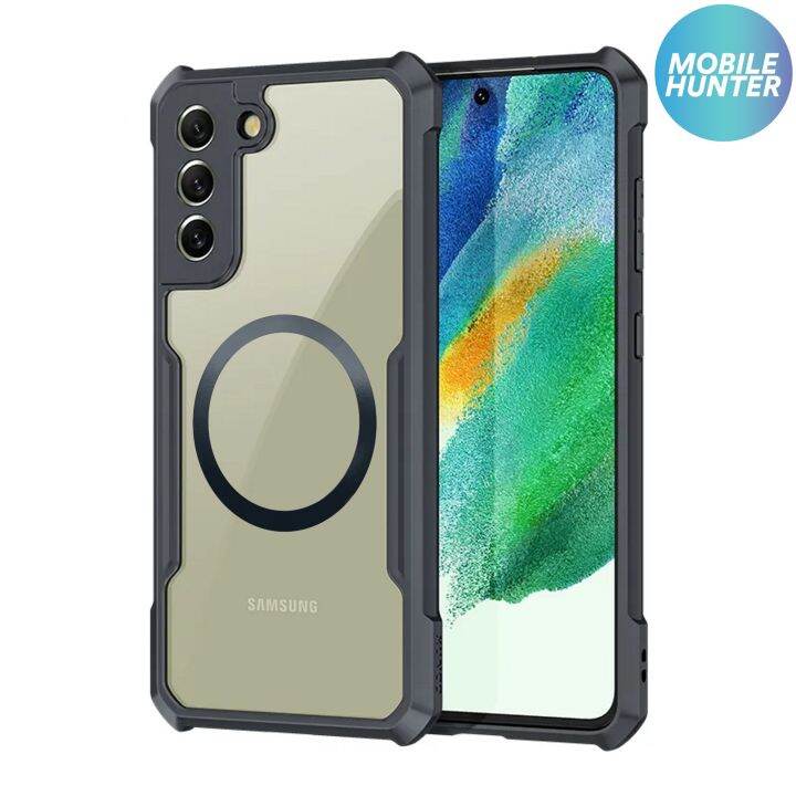 Samsung S21 Original XUNDD Beetle Magsafe Shockproof Case (Black) | Lazada PH