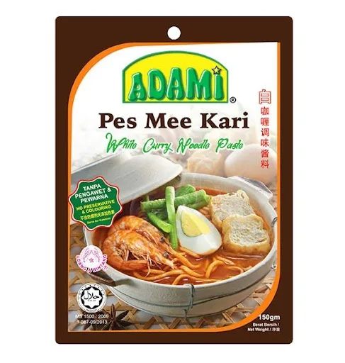 ADAMI PES MEE KARI 白咖喱调味酱料 White Curry Paste (150g) HALAL | Lazada