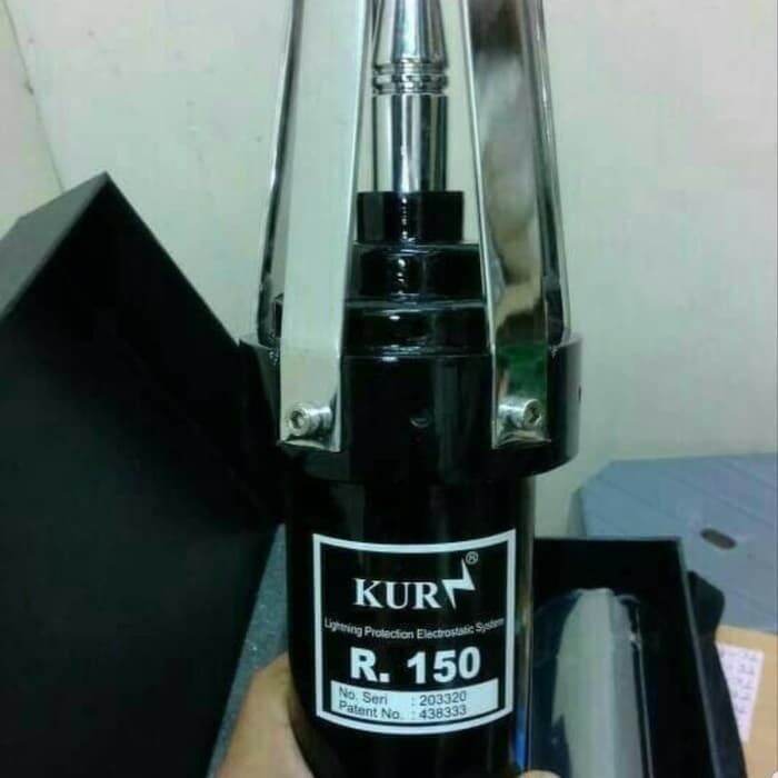 Penangkal Petir Lightning Protection Kurn R 150 Radius 150 meter ...