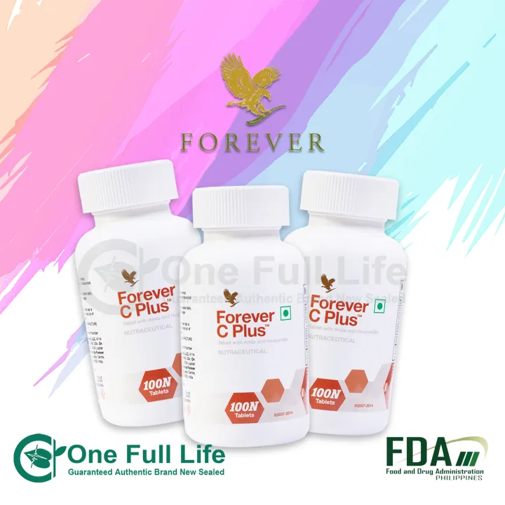 Forever Absorbent C Vitamin C 100 Tablets x 3 BOTTLES | Lazada PH