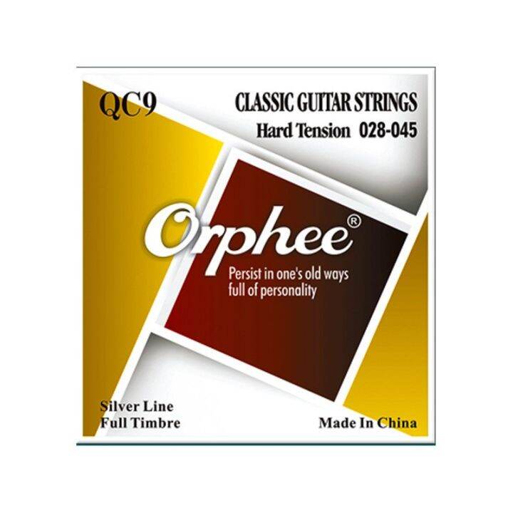 Senar Orphee Qc9 28 45 Senar Gitar Klasik Nylon Hard Tension Lazada Indonesia