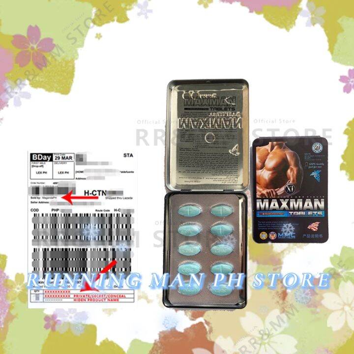 [100% authentic] Senyorita Original Maxx men Blue 10 Tablets Food Supplement for Men-100% ...