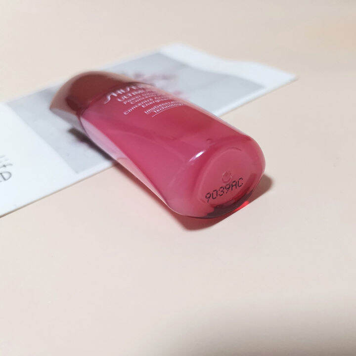Korea Brush Group Shiseido Red Waist Essence Sample 10ml New Edition ...