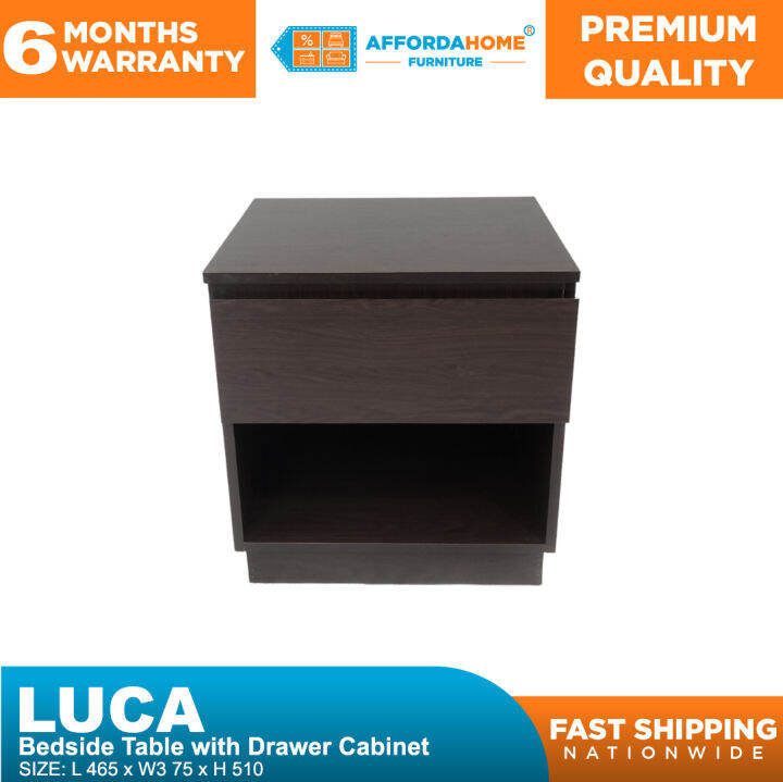 Luca Side Table Bedside Cabinet - Affordahome Furniture | Lazada PH