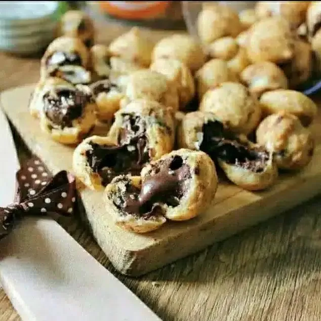 KUE SUS KERING ISI COKLAT 500GR | KUE SUS KERING | KUE SUS COKLAT | KUE ...