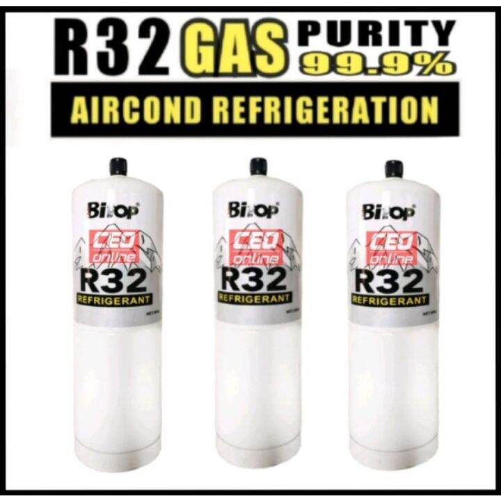 CEO 🇲🇾 R32 Gas R32 Aircond R32 Penyaman Udara Air Conditioner Manifold Gauge Gas Meter Charging ...