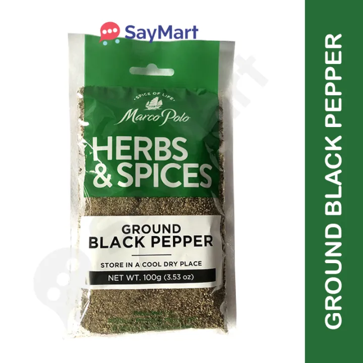 Marco Polo Ground Black Pepper 100g | Lazada PH