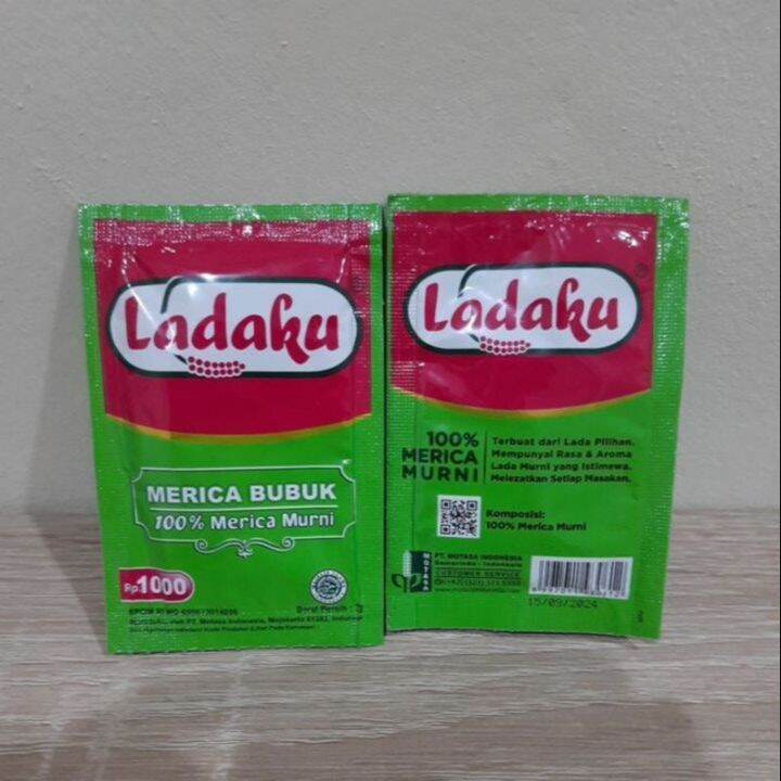 ladaku merica bubuk praktis serbaguna 3g harga untuk 12 pcs | Lazada ...