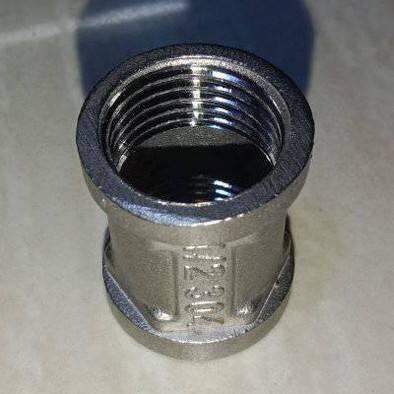 Stainless Steel Female Thread Double Head Pipe Coupling Connector ...