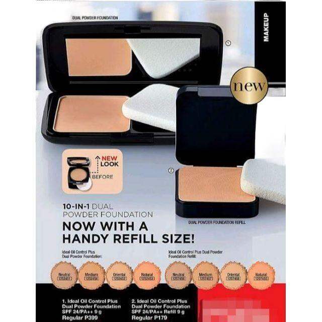 ‼️AVON COLOR IDEAL OIL CONTROL PLUS/FLAWLESS TRUE MATTE DUAL POWDER ...