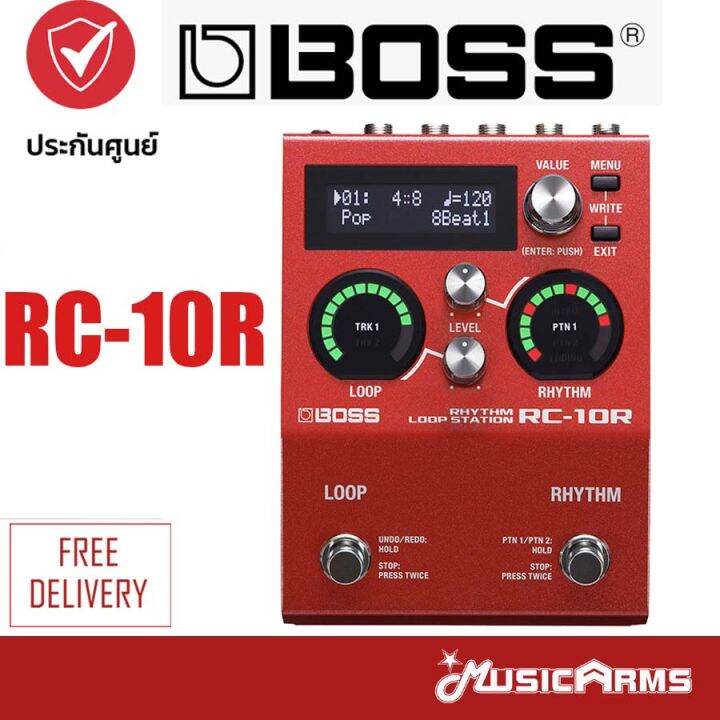 Boss RC-10R Rhythm Loop Station เอฟเฟค RC10R Loop +ประกันศูนย์ 1ปี ...