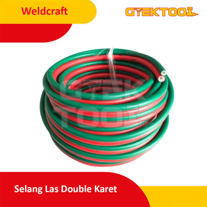 Weldcraft Selang Blender Las Double Twin Welding Hose 1/4" x 3/8 ...