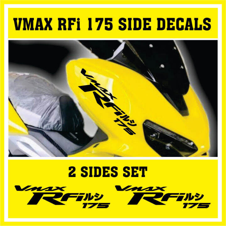 VMAX RFi 175 SIDE DECALS , RUSI RFI STICKER DECALS , VMAX RFi STICKER ...
