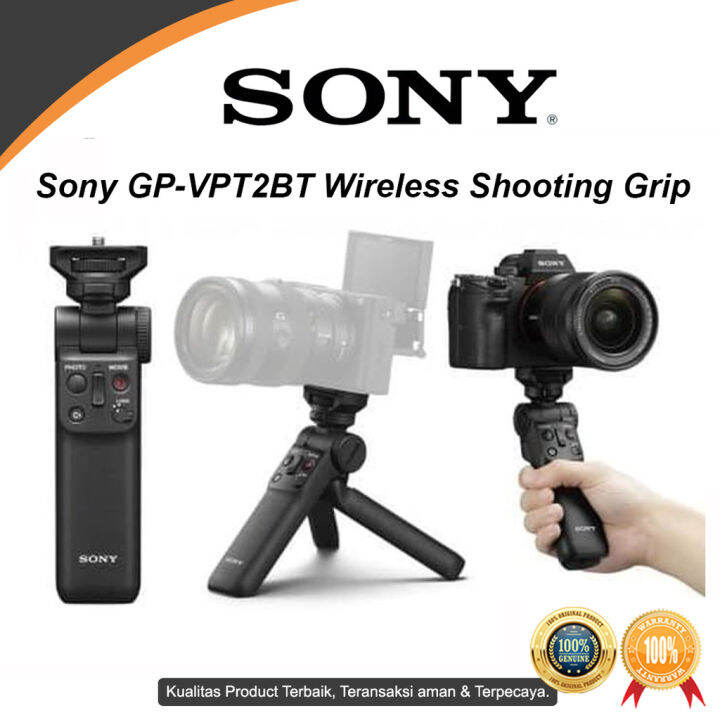 Sony GP-VPT2BT Wireless Shooting Grip Vloger Remote Bluetooth Vlogging ...