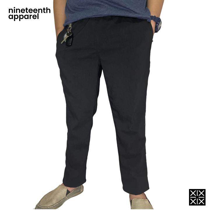 Men's Chino Pants | Tapered Fit Trouser | Garterized Stretchable Woven ...