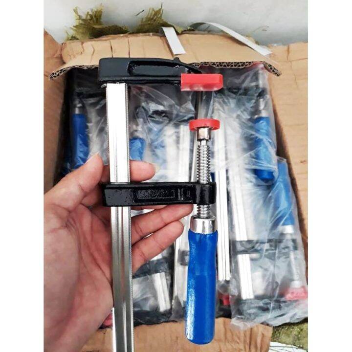 clamp F 250mm x 50mm catok kayu 25cm x 5cm model ramping klem kayu ...