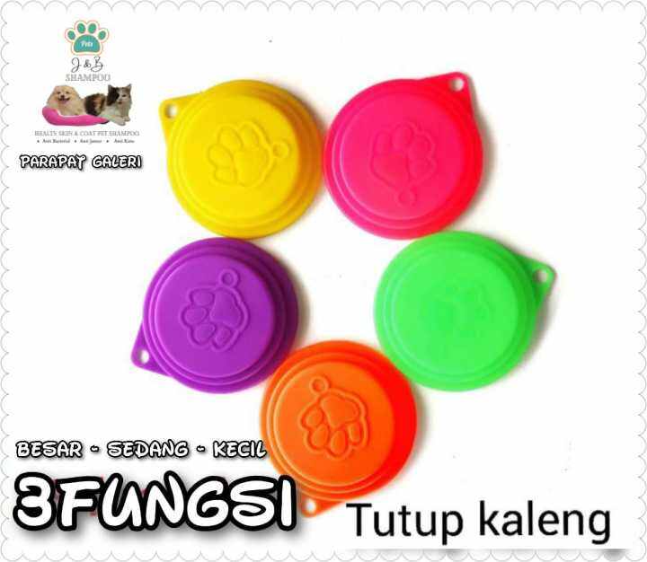 Penutup Kaleng makanan dengan 3 fungsi dalam 1 tutup ( Kaleng besar ...