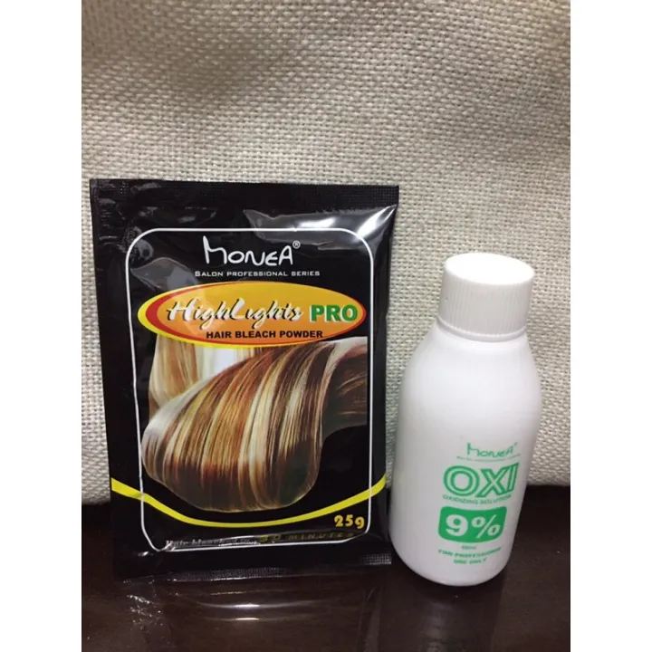 Monea Higlights Pro Hair Bleach Powder Set 6% 9% 12% | Lazada PH