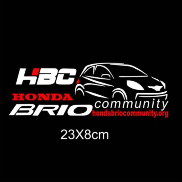 Sticker HBC brio cutting stiker bukan printing | Lazada Indonesia