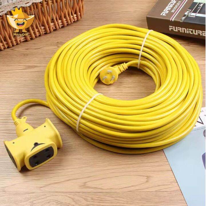𝓗𝓖 VONE 10M/15M Extension Cord with Universal Socket and Switch ...