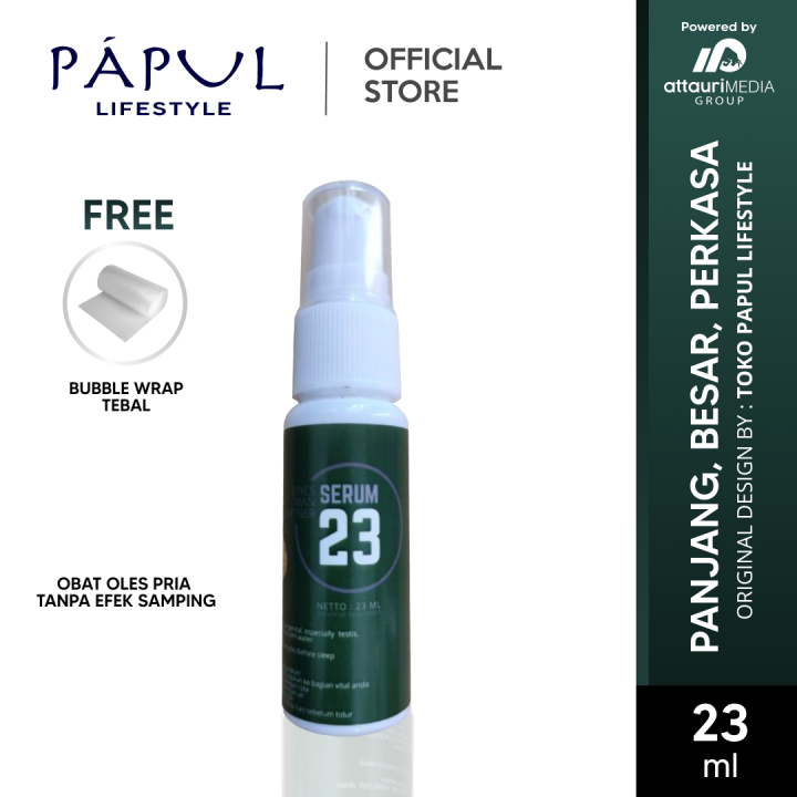 SERUM 23 Original Pembesar Pria Alami dan Ejakulasi Dini Serum Oles Tanpa Efek Samping | Papul ...