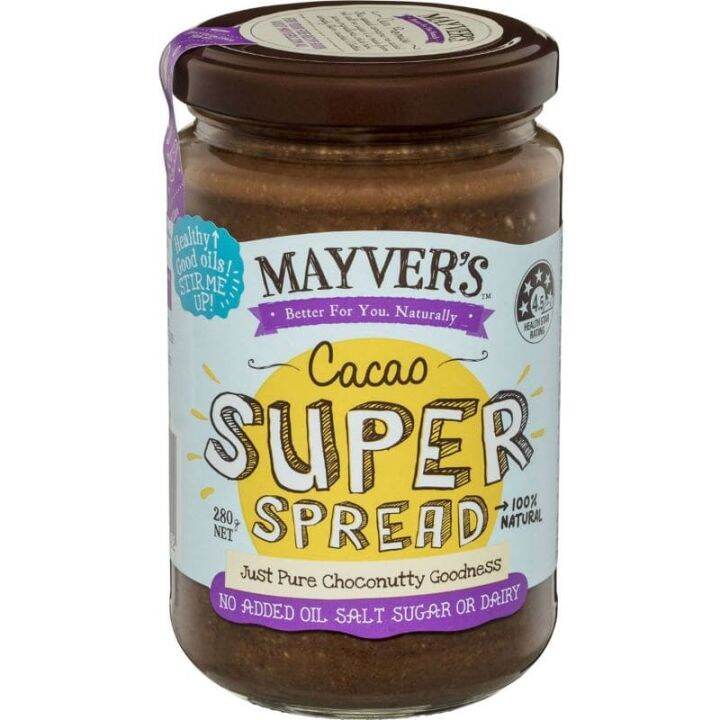 Mayvers Cacao Super Spread 280g | Lazada