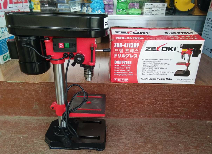 ZEKOKI 13MM DRILL PRESS 1/3HP | Lazada PH