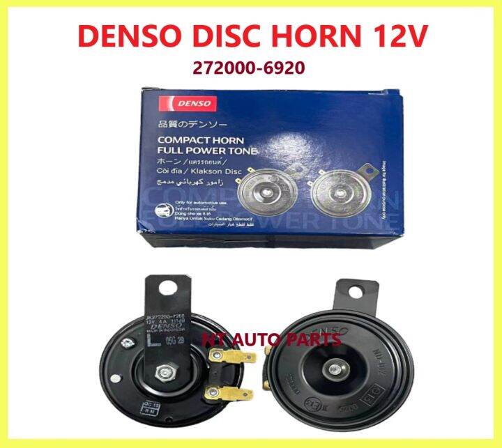 Denso Disc Horn 12V 1 SET 272000-6920 Original | Lazada