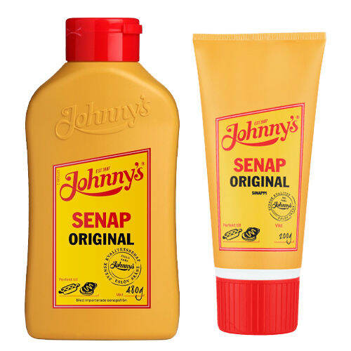 JOHNNY'S Senap Original 500g / 200g / Johnnys Original Swedish Mustard ...