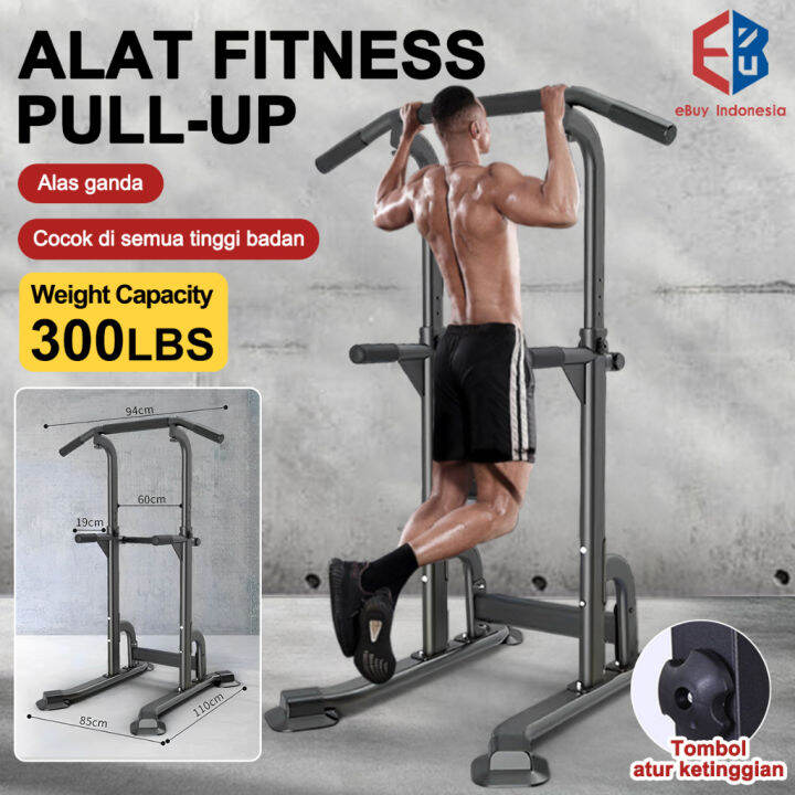 Alat fitness pull-up multifungsi/ Alat pull-up rumahan/plang gantung ...