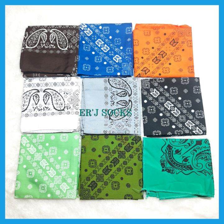 slayer bandana motif batik tebal / sapu tangan motif batik berkualitas ...