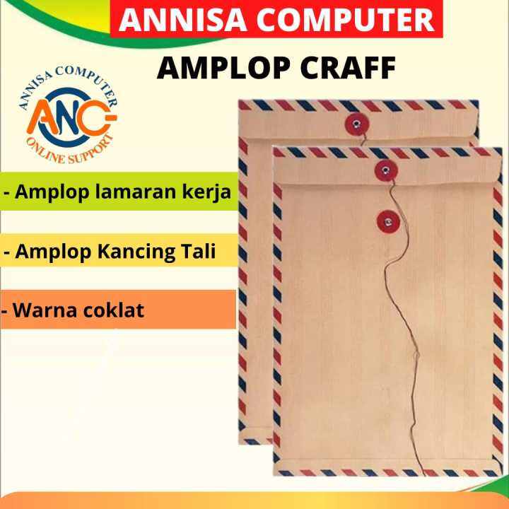 Amplop Lamaran kerja / Amplop Coklat / Map Surat / Isi 10 Pcs / Murah | Lazada Indonesia