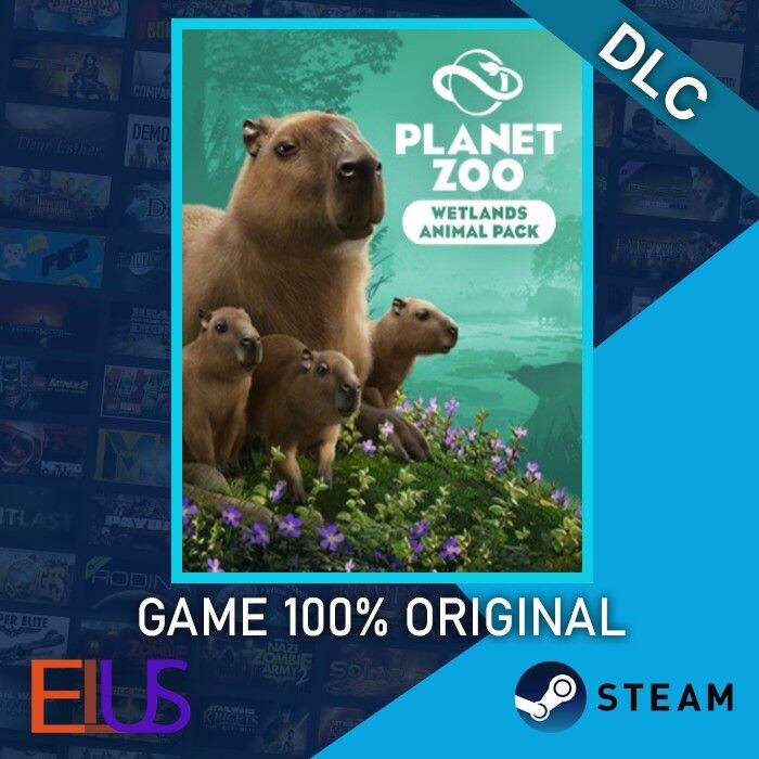 [DLC] PLANET ZOO WETLANDS ANIMAL PACK - Original Steam (PC) | Lazada Indonesia