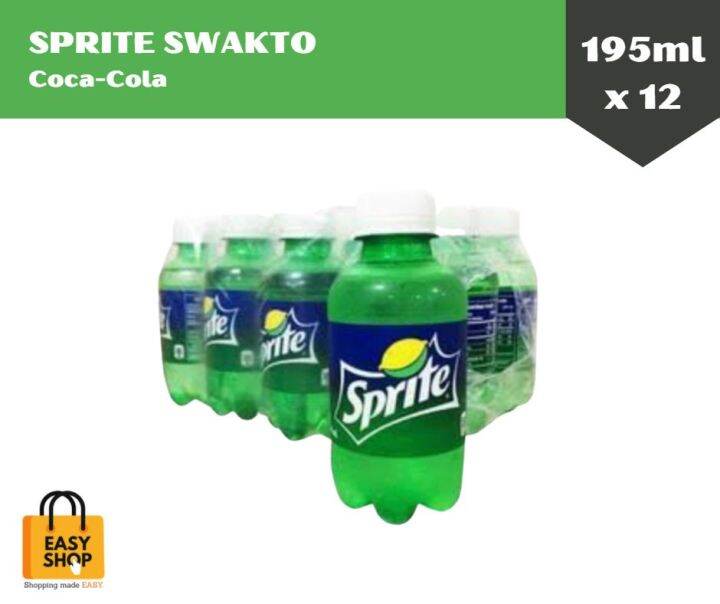 Sprite Swakto 195ml x 12 bottles | Lazada PH
