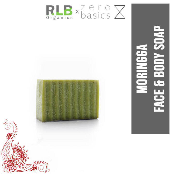 Zero Basics Nourishing Moringa Face and Body Soap - Organic Moringa ...