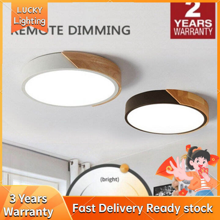 【COD 5 Years Warranty】Led ceiling Lights TriColor Dimmable Ceiling ...