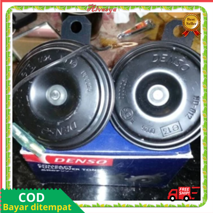 Klakson Denso Disc Double 1 Set Komplit Ori Klakson Motor Universal ...