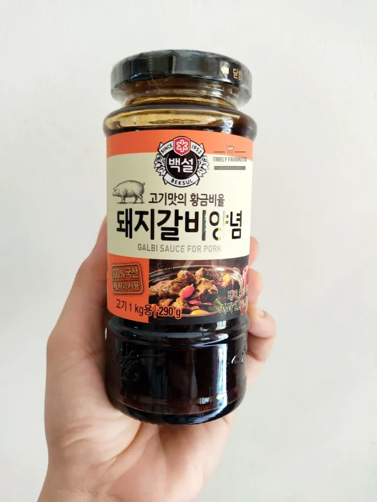 CJ Beksul Korean Galbi Sauce for Pork 290g | Lazada PH