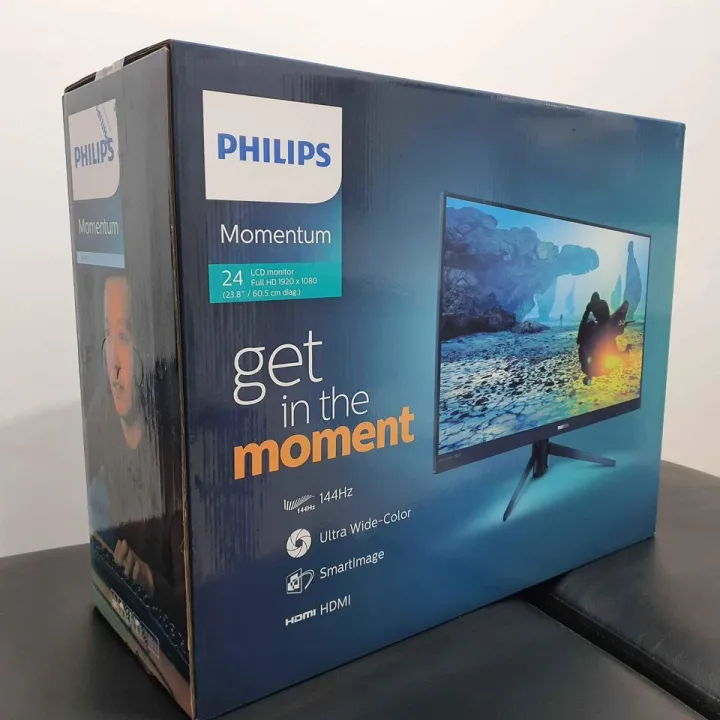 PHILIPS 242M8 23.8" FULL HD IPS 144HZ 1MS GAMING MONITOR | Lazada PH