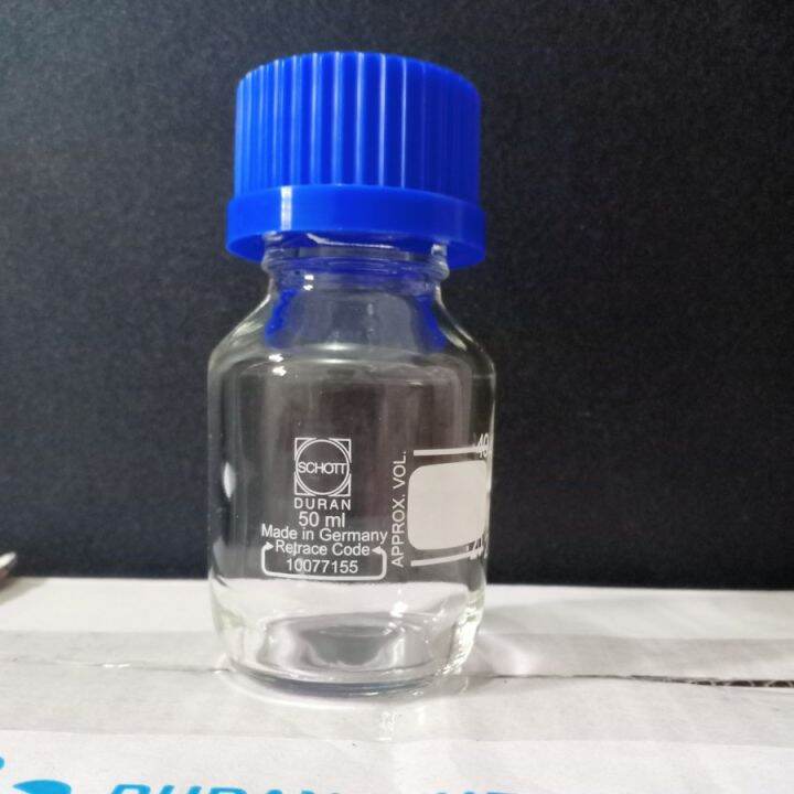 BOTOL LABORATORIUM DURAN 50 ML | Lazada Indonesia