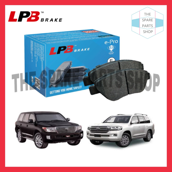 TOYOTA LANDCRUISER GRJ200 UZJ200 4.6 REAR LPB DISC BRAKE PAD (A04340 ...