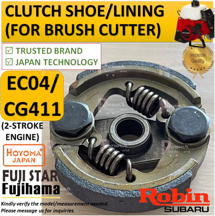 [EC04 / CG411] CLUTCH SHOE Assembly / CLUTCH LINING Spare part for ...
