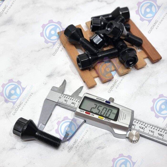 Baut Roda Standard BMW E30 E36 E34 E39 E46 E60 E90 standard pabrik ...
