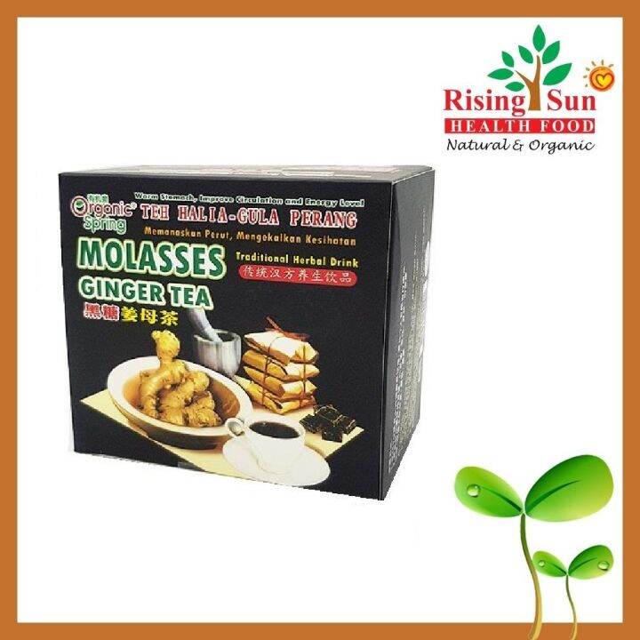 Organic Spring Molasses Ginger Tea 15g x 12 pcs | Lazada